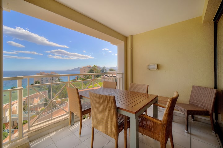 Immogroom- Vue Mer - Piscine -Terrasse - Ac - Wifi - Cannes