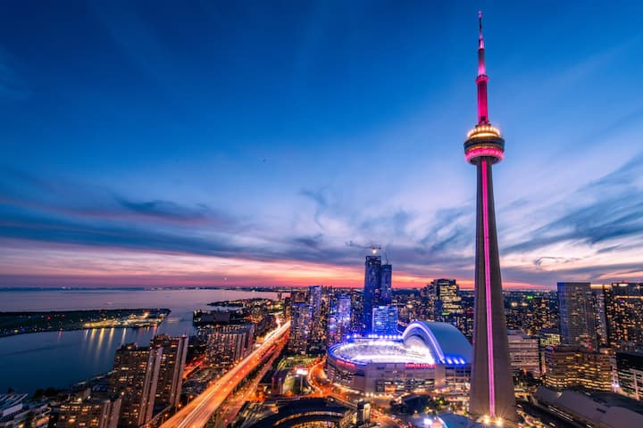 2br Apt W/parking&wfh - Cn Tower,mtcc,scotia Arena - Toronto