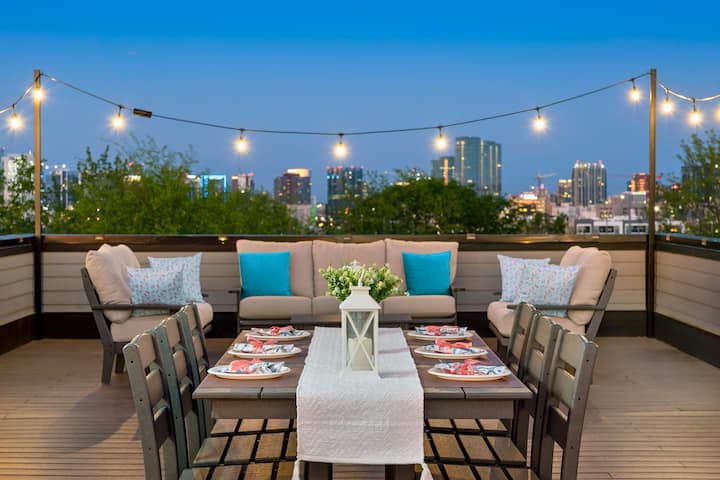 Gather & Celebrate | Rooftop + Private Ensuites - Nashville