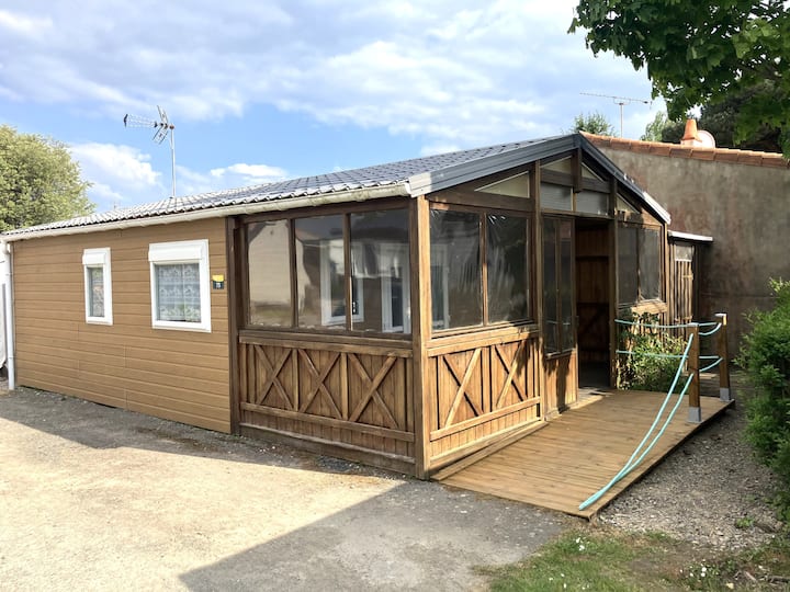 Chalet  Pmr Cosy 3 Pièces 4 Personnes + Tv - Jard-sur-Mer