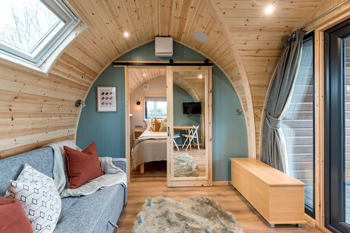 Luxurious Glamping Pods - The Hideaway - Barnard Castle