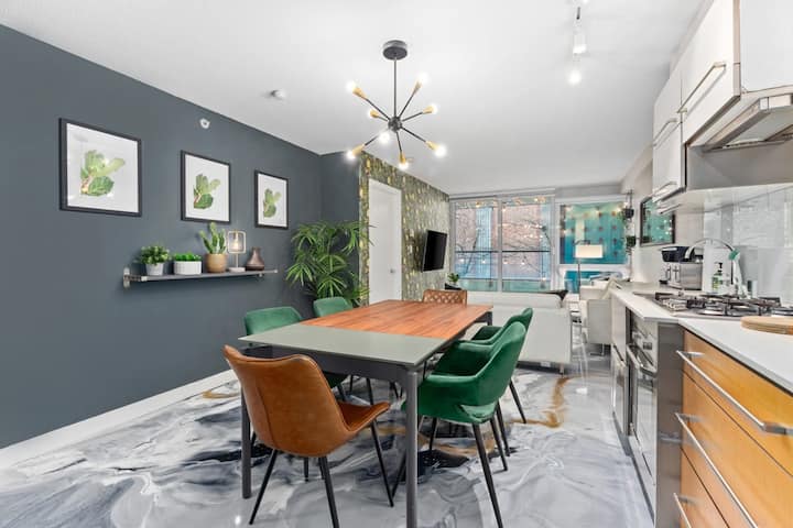 Modern 3 Bed Unit By Rogersarena+bc Place+2parking - Vancouver