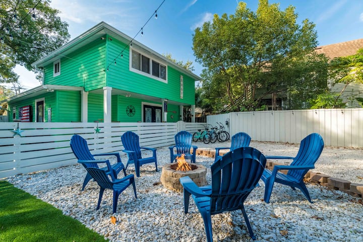 Cruisers Cove | Fire Pit + Hot Tub + Bog Brewing - St. Augustine, FL