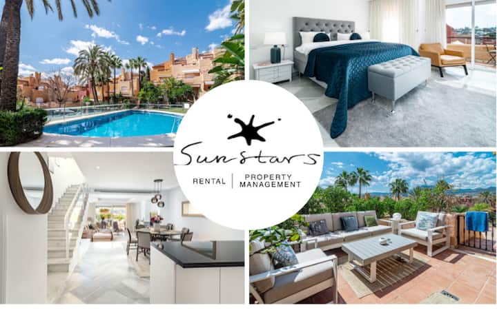 Tropical Palmy 3 Bedroom Townhouse In Nueva Andalu - Costa del Sol