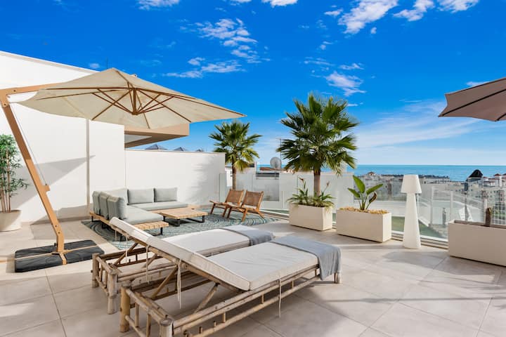 Casa Checa - 3bd Apt In Estepona With Sweet Views! - Estepona