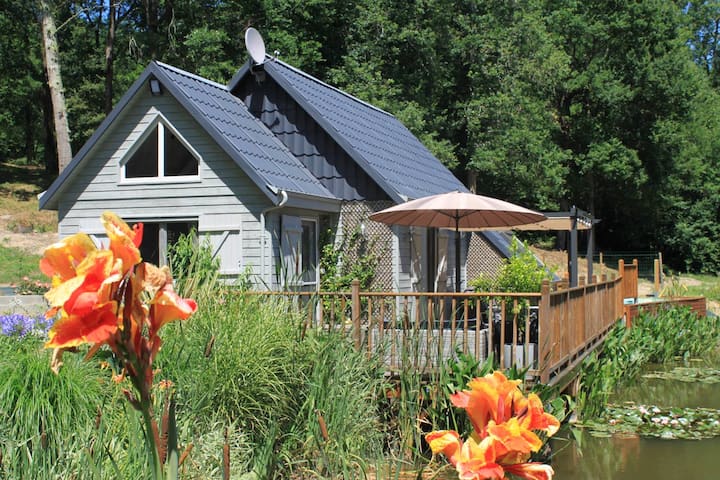 Gîte Chalet Insolite Avec Piscine Et Lac Pêche - P - Lot-et-Garonne