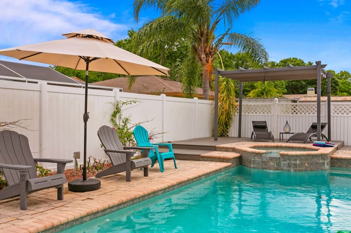 Backyard Oasis-pool | Spa |Arcade |Beach | Family - St. Petersburg, FL