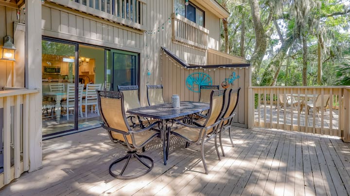 Updated Villa, Beach & Pool Access Hilton Head - Singleton Beach, SC