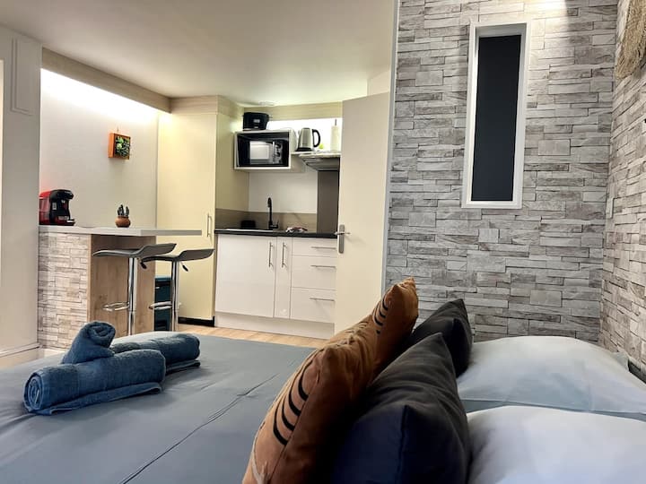 Casa Cloutiers 1 -Studio Rdc -Hyper Centre Brive - Brive-la-Gaillarde