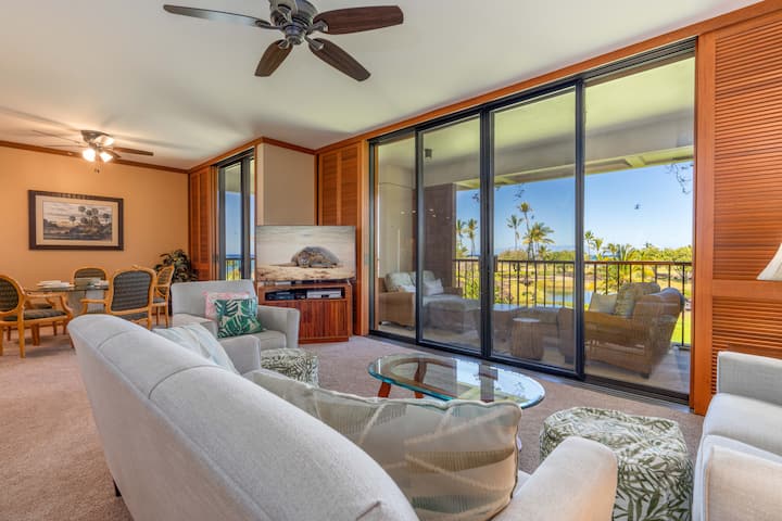 Beautiful Oceanfront Condo With Beach Access! - Waikoloa Village, HI