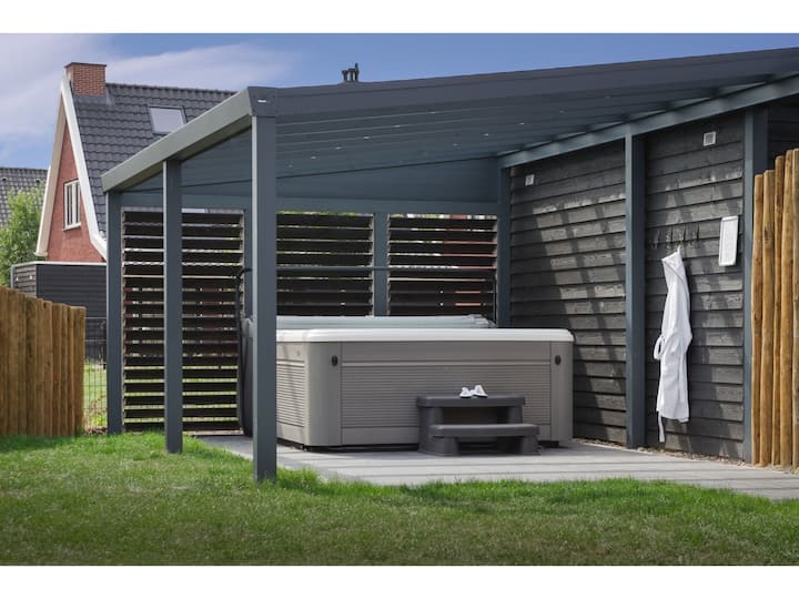 Luxe 8 Personnes Avec Bain à Remous Extérieur - Goes