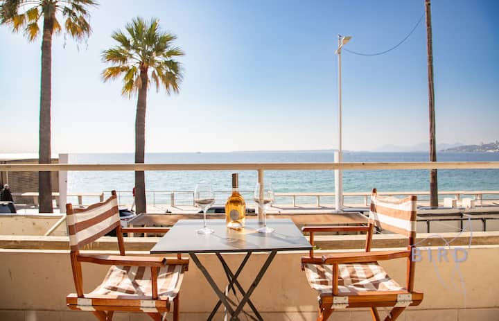 Grand Studio En Front De Mer - Antibes
