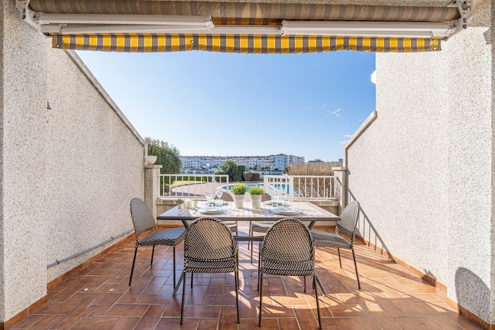 Appartement Avec Vue Sur Le Lac,1 Chambre  Piscine - Castelló d'Empúries