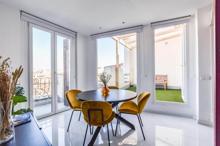 Nuevo Y Luminoso Apartamento Con Terraza Gl1 - Madrid