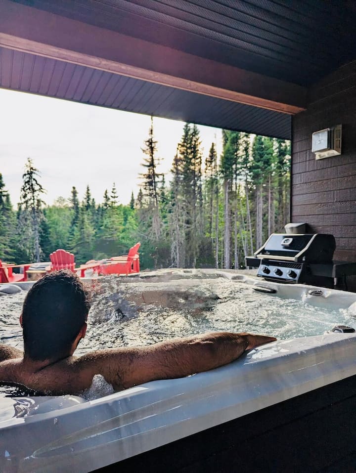 La Charlebois 24 : Luxe, Foyer & Escapade Ski - Baie-Saint-Paul