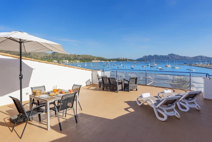 Seaview Apt Anita Penthouse By Js Villas - Pollensa