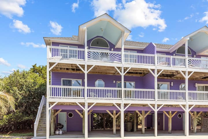 Oceanview - Beach And Pool Access Only Steps Away - Emerald Isle, NC