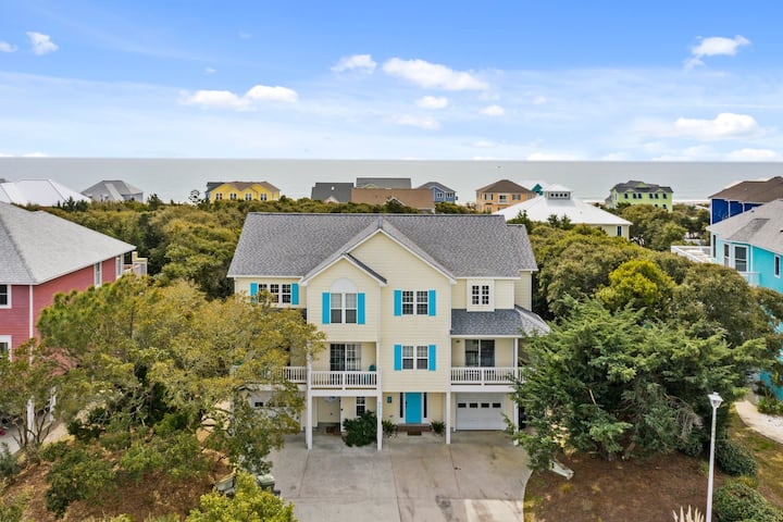 Let's Relax |Oceanside Duplex W Private Pool, - Emerald Isle, NC