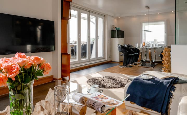 Penthouse Sommerwind Mit Schwimmbad Und Sauna - Sylt