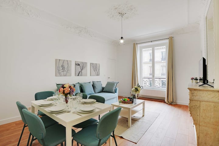 Magnifique Appartement- 3br/8p - Montorgueil - Paris