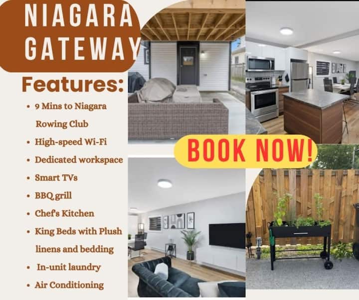 Welcome To Our Modern  2bdrm/1bth W/ Laundry/bbq - Welland