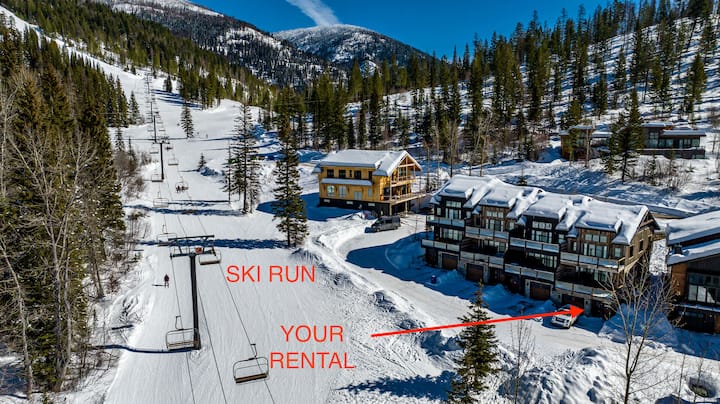 Luxury Ski In/out Townhome On Whitefish Mountain! - Whitefish, MT