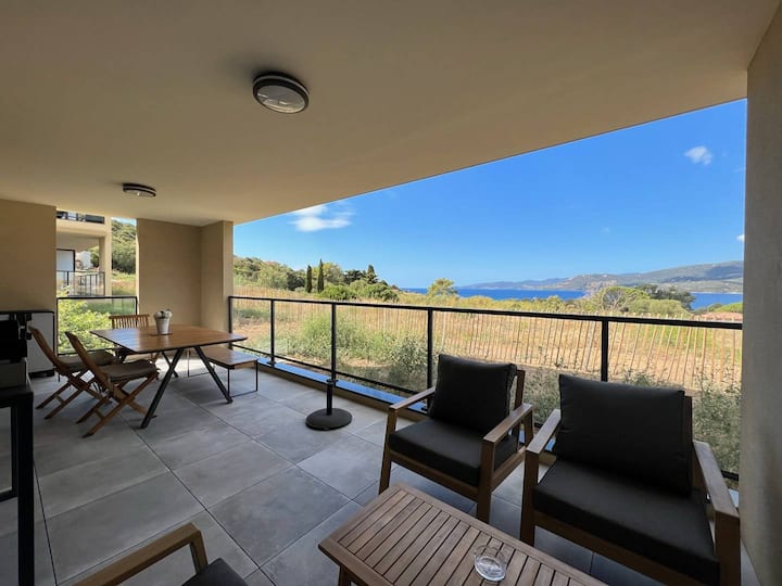 Bel'orizonte C, 100m Des Plages Et Vue Mer - Propriano