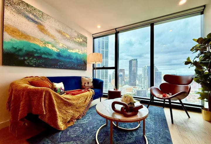 Premier Location Highrise King&queen Bed - Melbourne