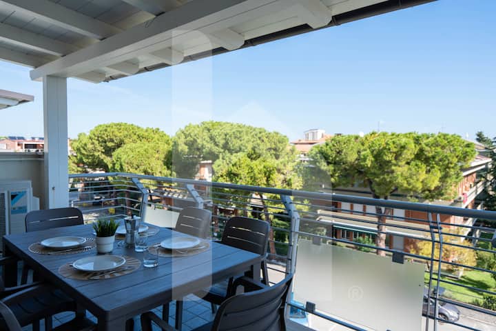 Homiday - Kapriccioso, Attico Trilocale 3° Piano - Pineto