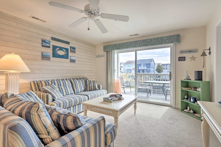 Pool, Canal Views! Unit 1/2 Mi To Ocean City Beach - Ocean City, MD
