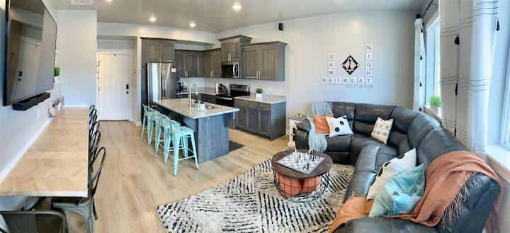 Fun All Around! Game-themed, Infinity Game Table - Bear Lake