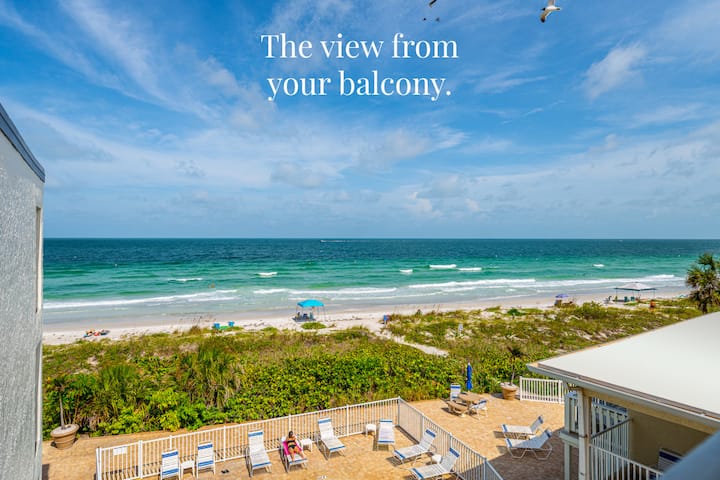 Ocean View Balcony - Free Parking - Self Checkin - 라르고