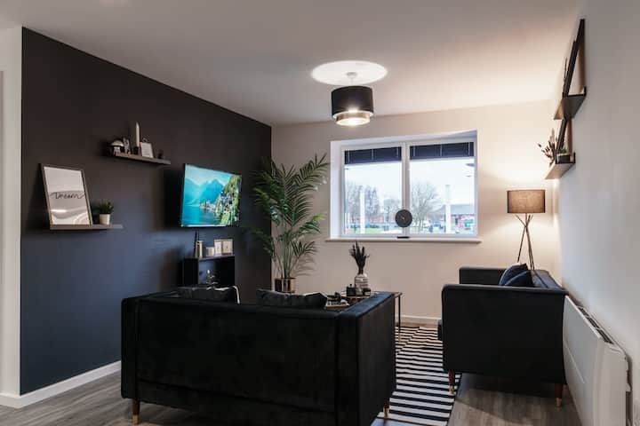 Lovely 2 Bed Apartment In Manchester - Sleeps 4 - Salford