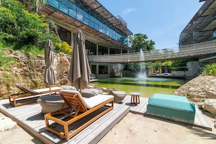 Stunning Luxury Cenote Condo In Tulum - Paradise Beach