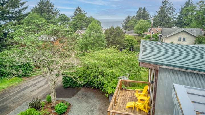 Oceanview-hot Tub-dog Ok-modern Manzanita Retreat - Manzanita
