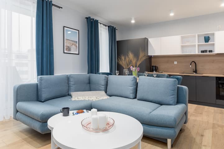 Baltic Marina Residence B65 | Studio | Jacuzzi - Kołobrzeg