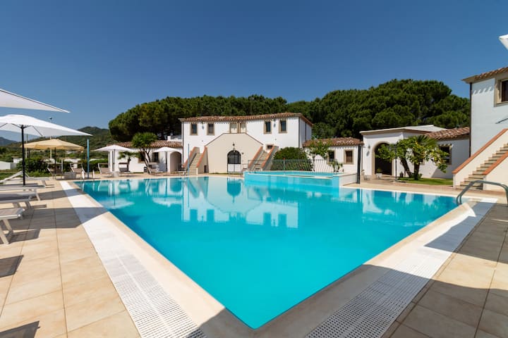 First Floor Apartment In Museddu Beach Residence - Cardedu