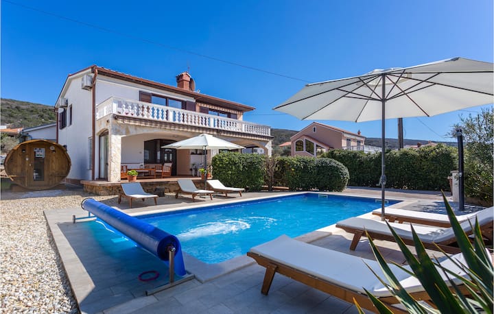 Cozy Apartment In Punat With Sauna - Ponte