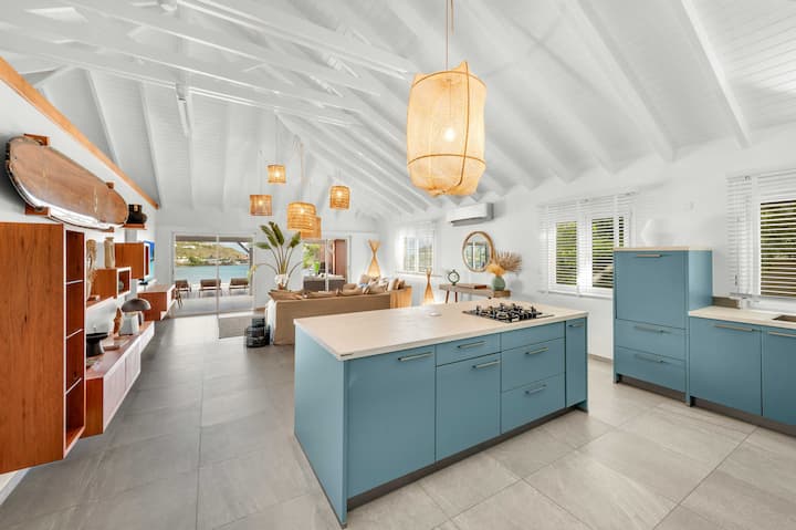 Villa Essenia - Vue Lagon Avec Piscine - Saint Barthélemy