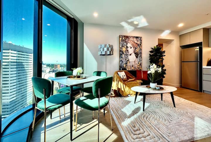 2bed 2bath | 3 Aircons | Melbourne Central 1 Min - Kensington