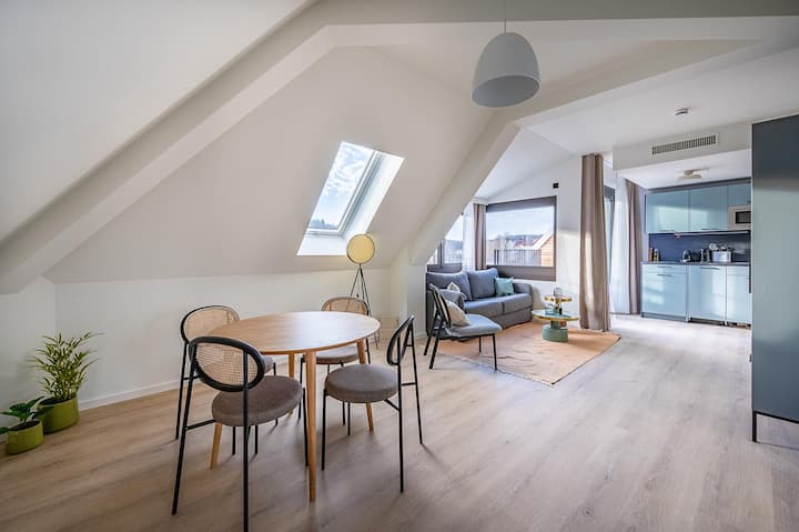 Stuttgart Elsenhanstr | One-bedroom Suite +Balcony - Stuttgart Central Station