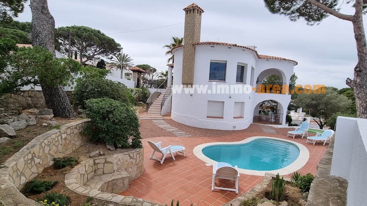 Villa Del Sol Avec Piscine Et Belles Vues - L'Escala