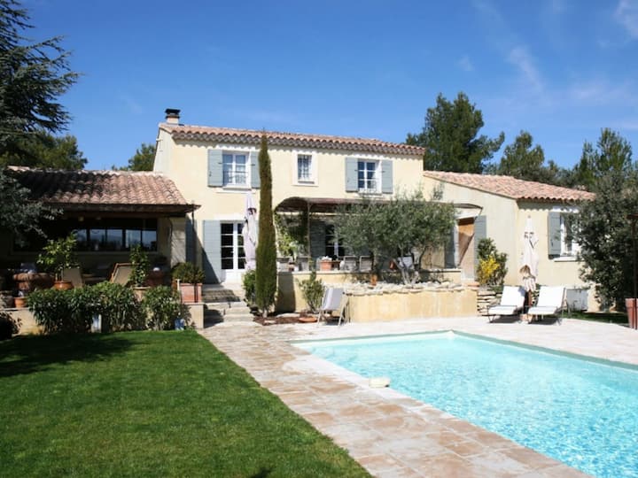 La Chaleureuse - Villa Avec Piscine Privée En Lube - Gordes