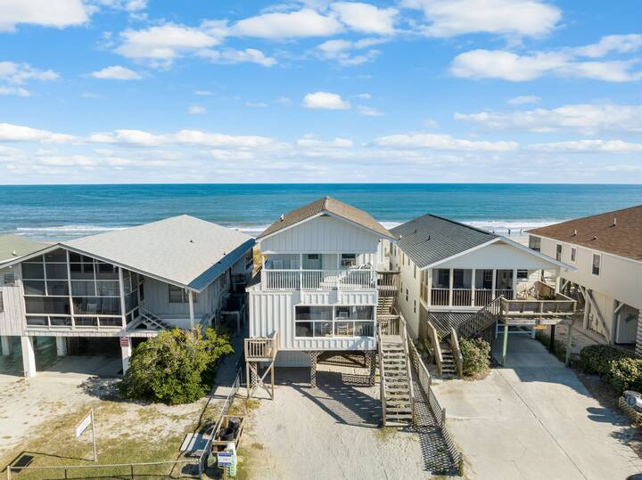Thompson Down (Duplex) - Oceanfront W/creek Dock - Pawleys Island, SC