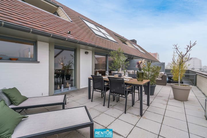 Sealbird-apartment With Wonderful Spacious Terrace - Koksijde