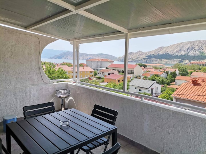 Apartment Bugi Vrh - With Sea View - Baška