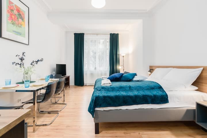Studio For 3 Guests | Pet-friendly | Poznan Center - Poznań