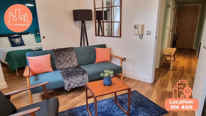 City Centre Apartment By City Superhost - Piccadilly Station - Manchester