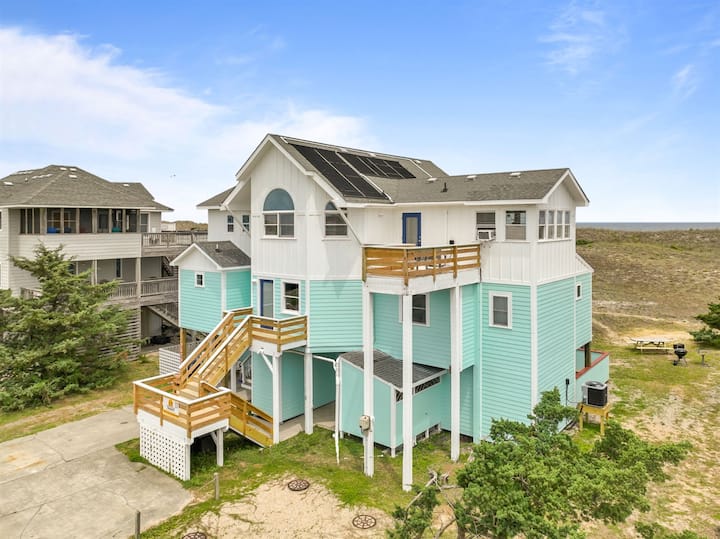 8br Oceanfront Home W/ Theater Room, Pool, Hot Tub - Outer Banks, NC