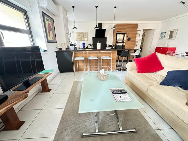 Port-vendres: T3 Climatisé, 6 Pers, Proche Quais - Port-Vendres